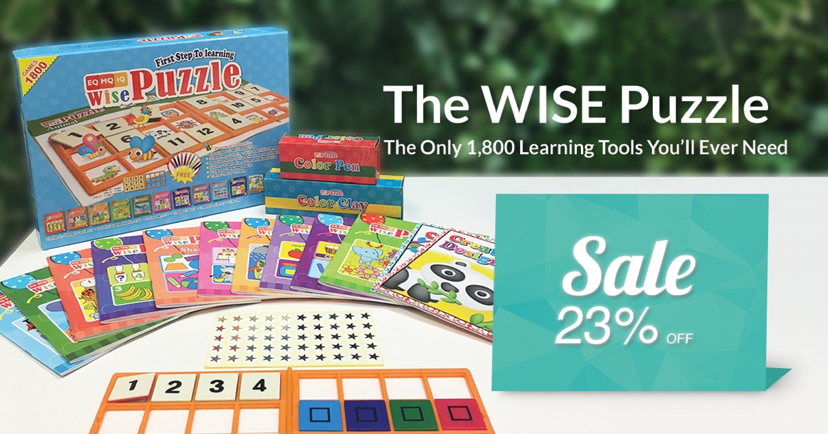 Educational Toys Special Offer - The WISE Puzzle + Brainstorm Bundle